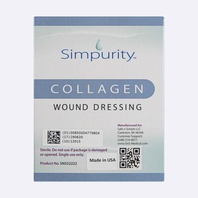 Simpurity Collagen Dressings for Faster Wound Healing - Safe n Simple