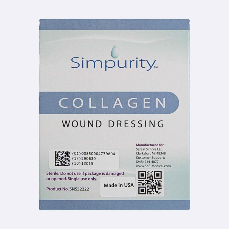 Simpurity Collagen Dressings for Faster Wound Healing - Safe n Simple